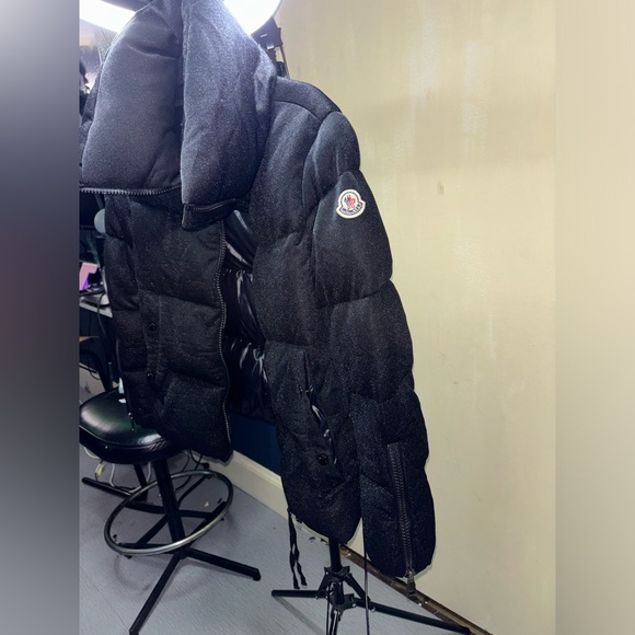 Moncler | Jackets & Coats | Moncler Bandama Metallic Glitter Sparkle ...